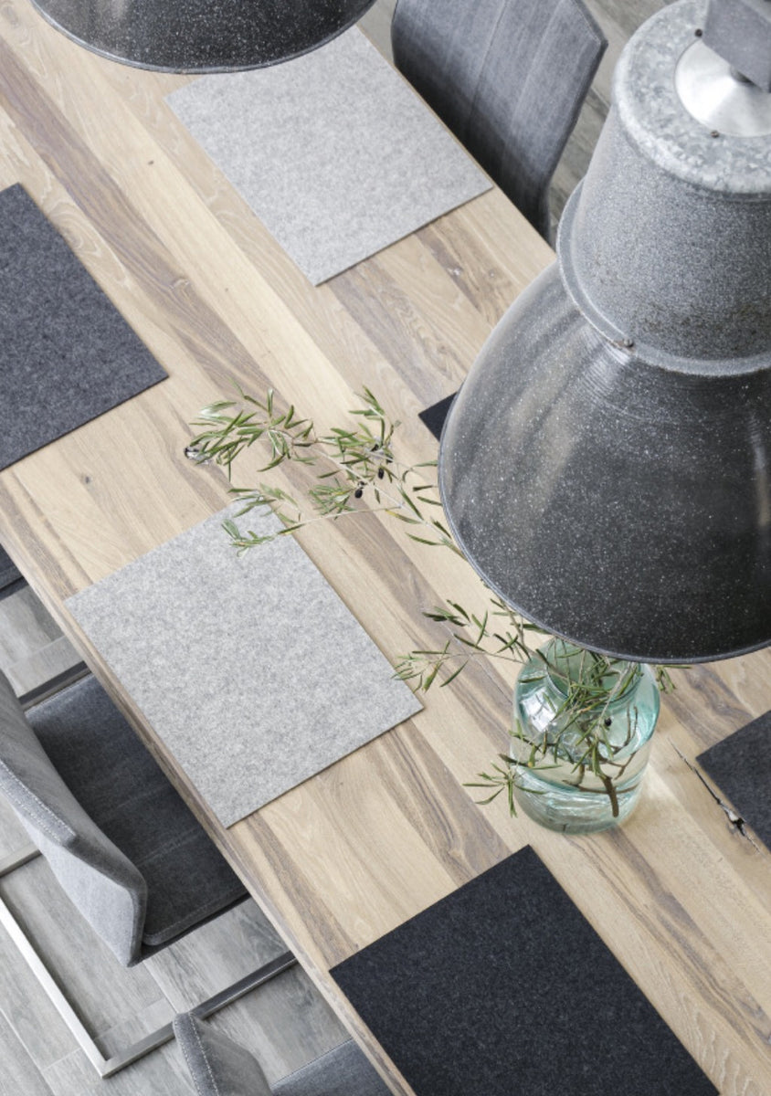 Felt tableware and decoration made of natural Merino wool | Felt & Co ...
