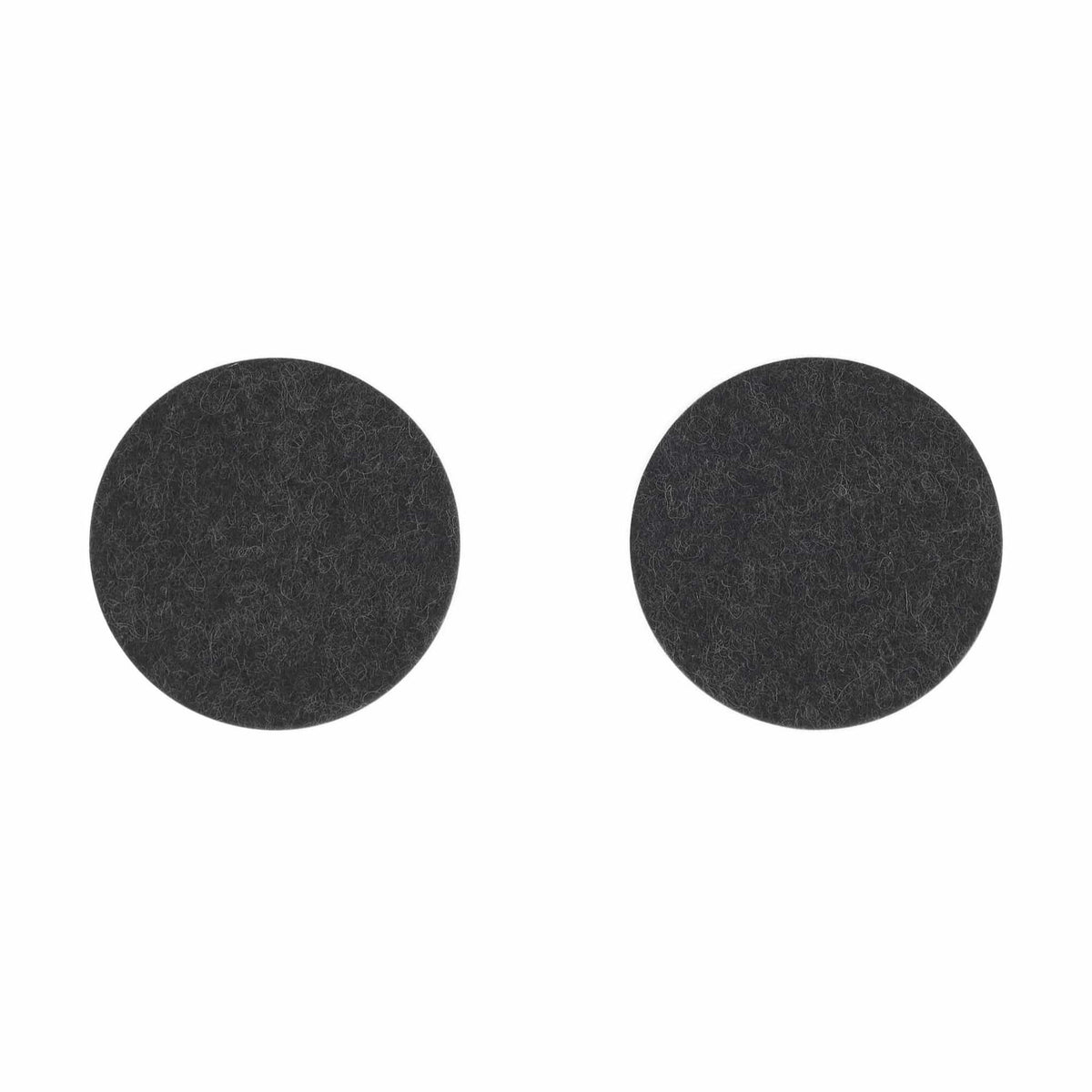 HEY-SIGN Felt Coasters | Round 9cm | Graphite | 100% Merino Wool – Felt ...