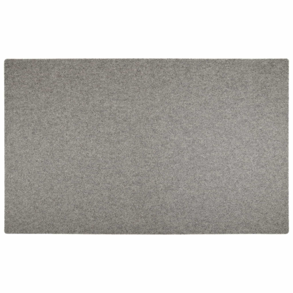 Felt Desk Pad | Rectangular 90x55cm | Mid Grey | 100% Pure New Wool ...