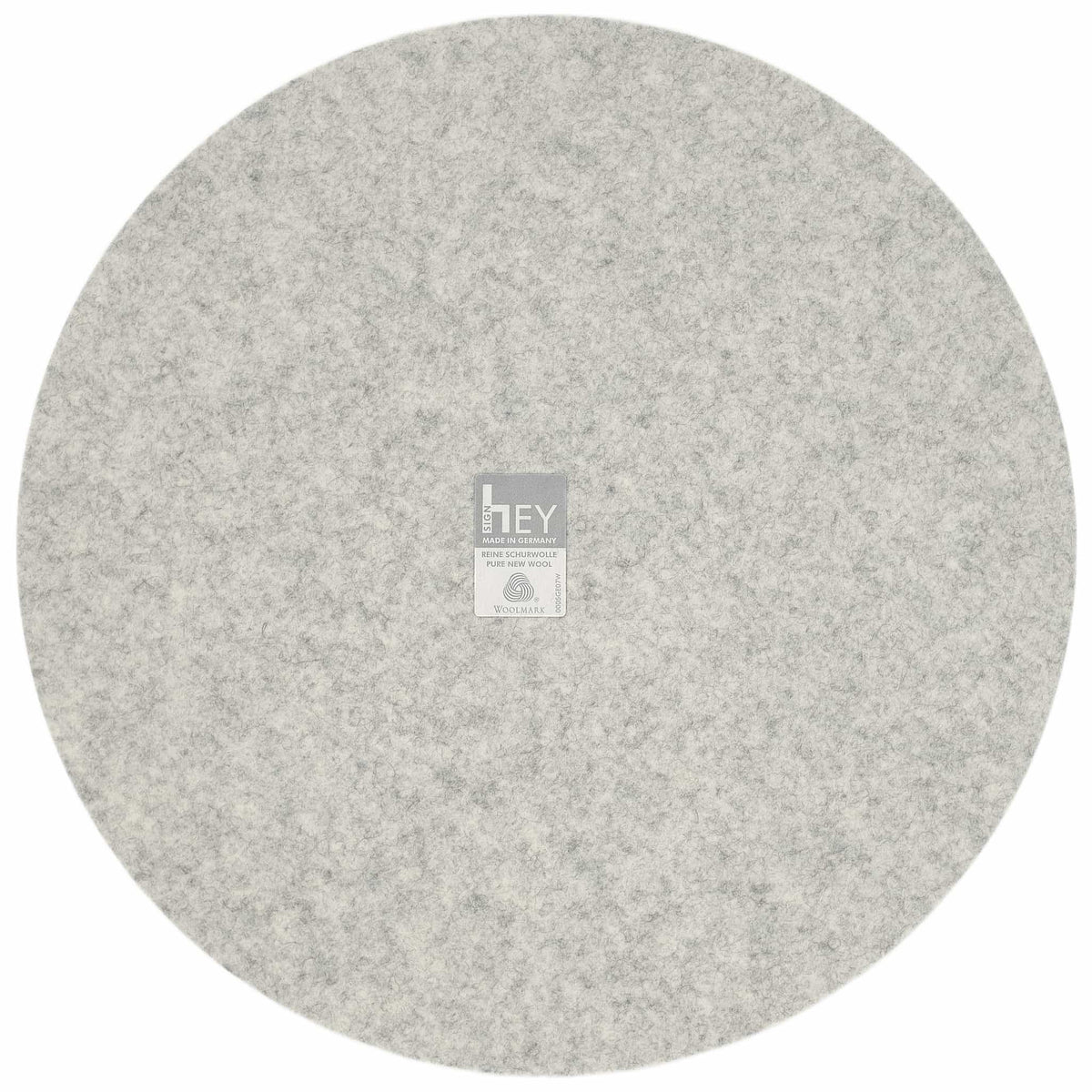 HEY-SIGN Felt Placemat | Round 35cm | Marble | 100% Merino Wool – Felt ...